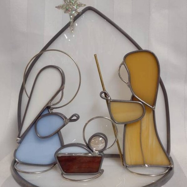 Glass Nativity - Etsy