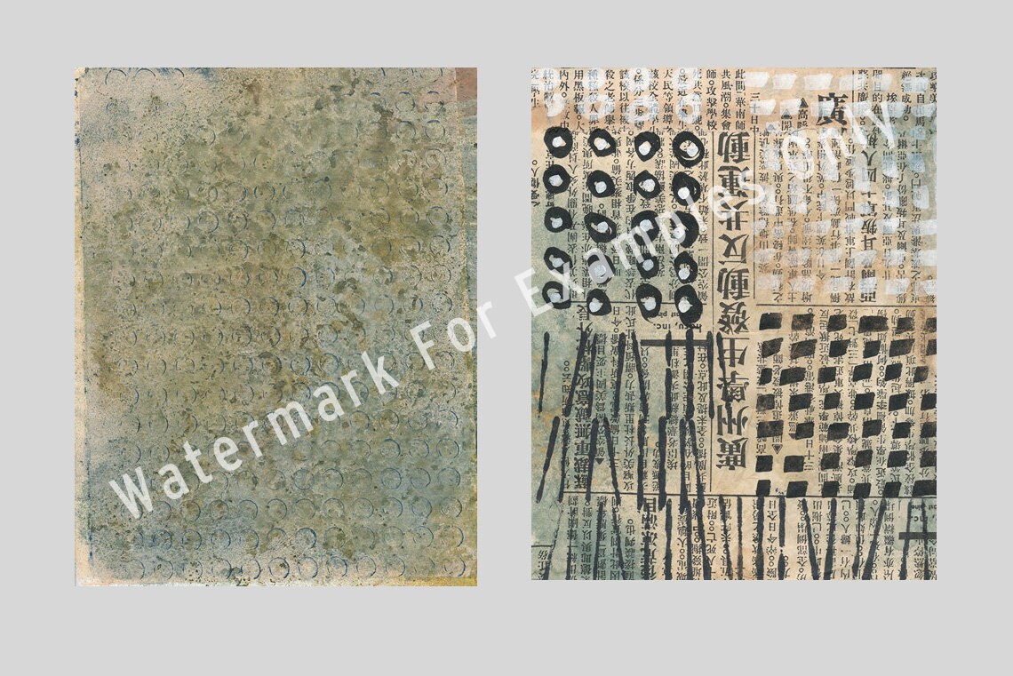 Citra Solv/gelli Texture Assortment | All Original Printable Papers for ...