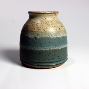 Ellen Currans Oregon Studio Pottery Vase | Speckled Glaze, Handcrafted ...