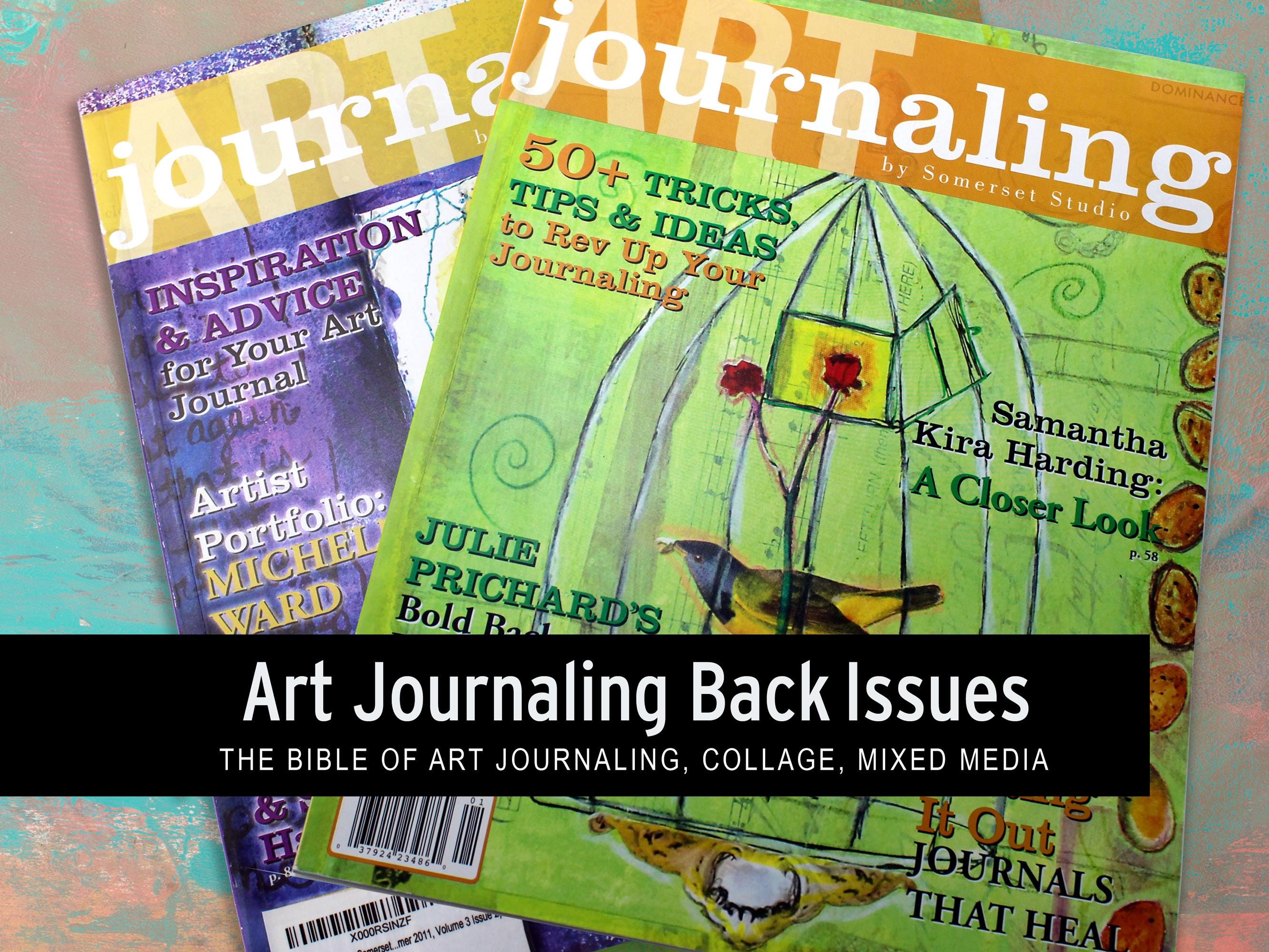 Art Journaling Back Issues | Great Inspiration for Collage, Journaling ...