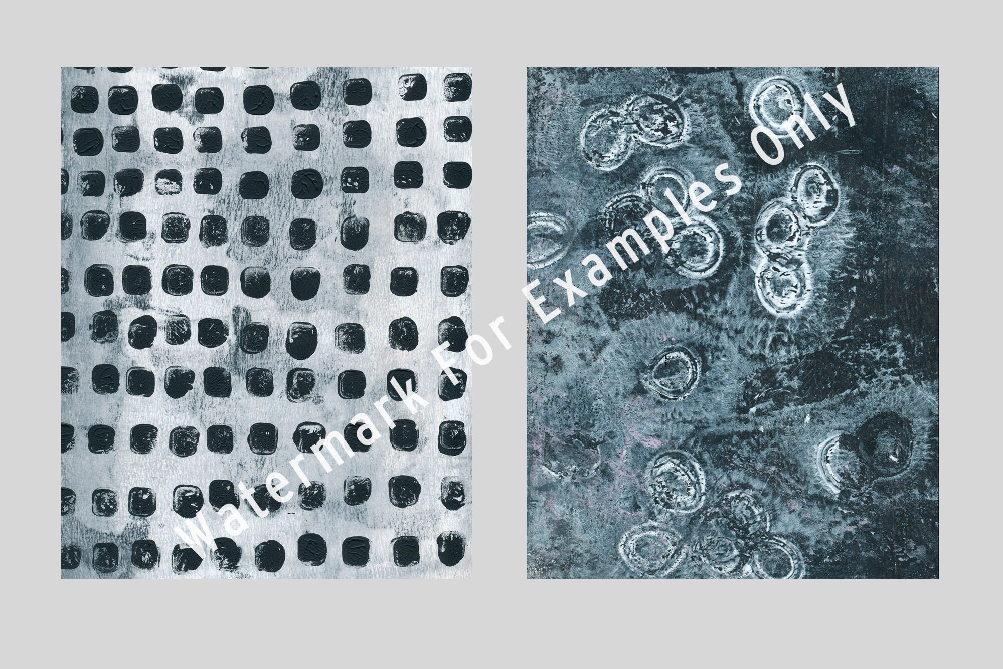 Layered & Bold Gelli Collage Papers, Printable Papers for Download, All ...