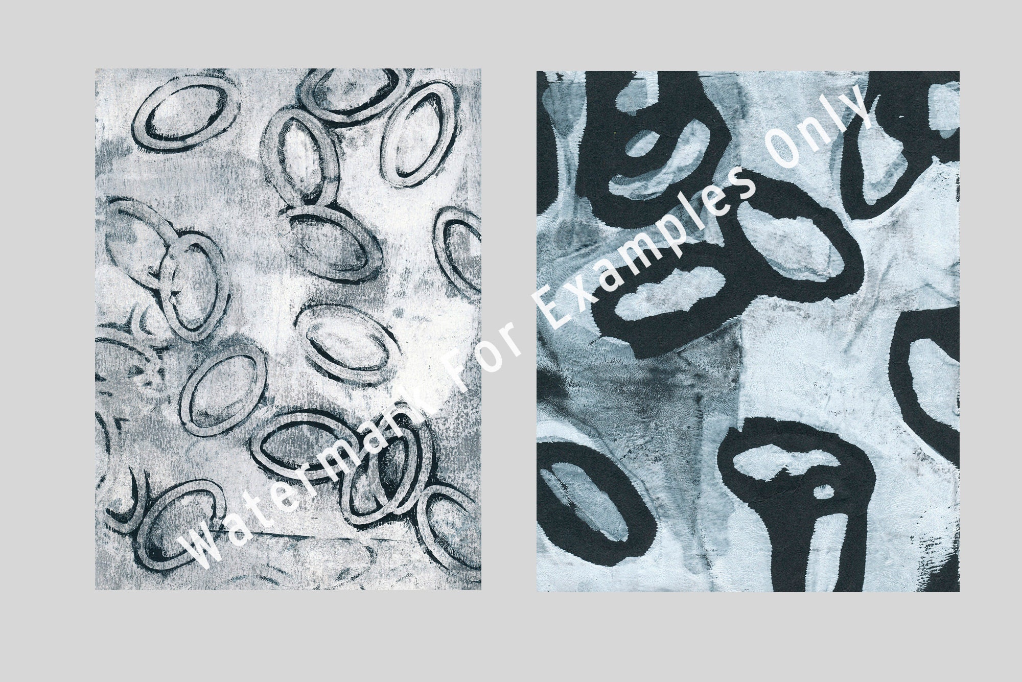 Layered & Bold Gelli Collage Papers, Printable Papers for Download, All ...