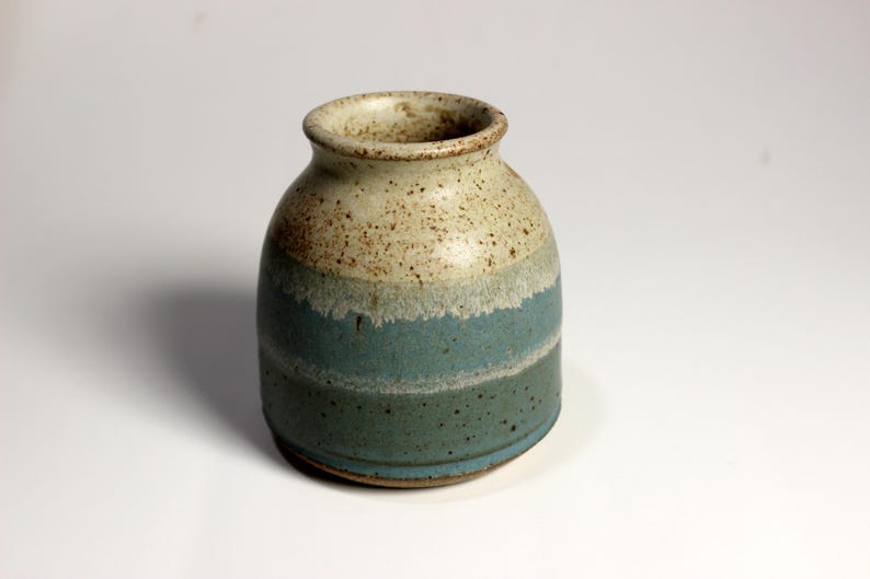 Ellen Currans Oregon Studio Pottery Vase | Speckled Glaze, Handcrafted ...