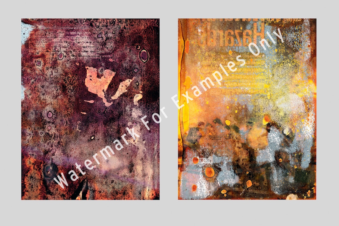Citra Solv Printable Texture Pages Set for Download | Colorful Digital ...