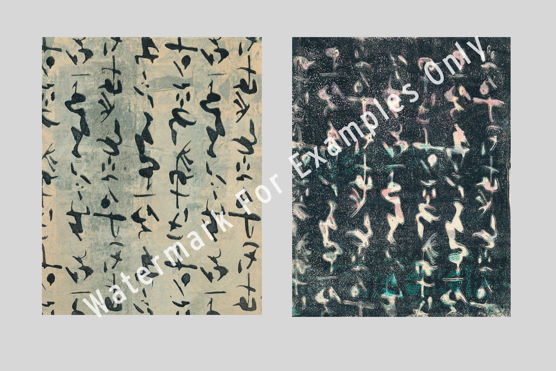 Bolder Than Bold Gelli Collage Papers, Pattern/structure/organic ...