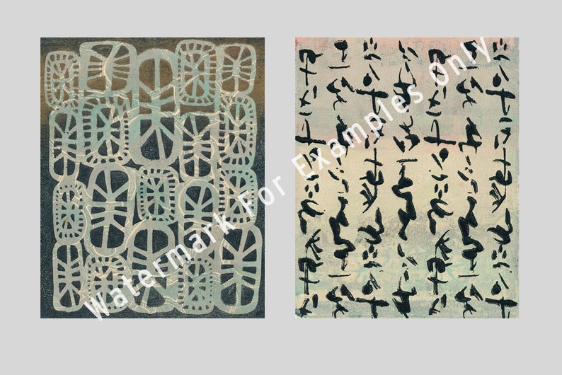 Bolder Than Bold Gelli Collage Papers, Pattern/structure/organic ...