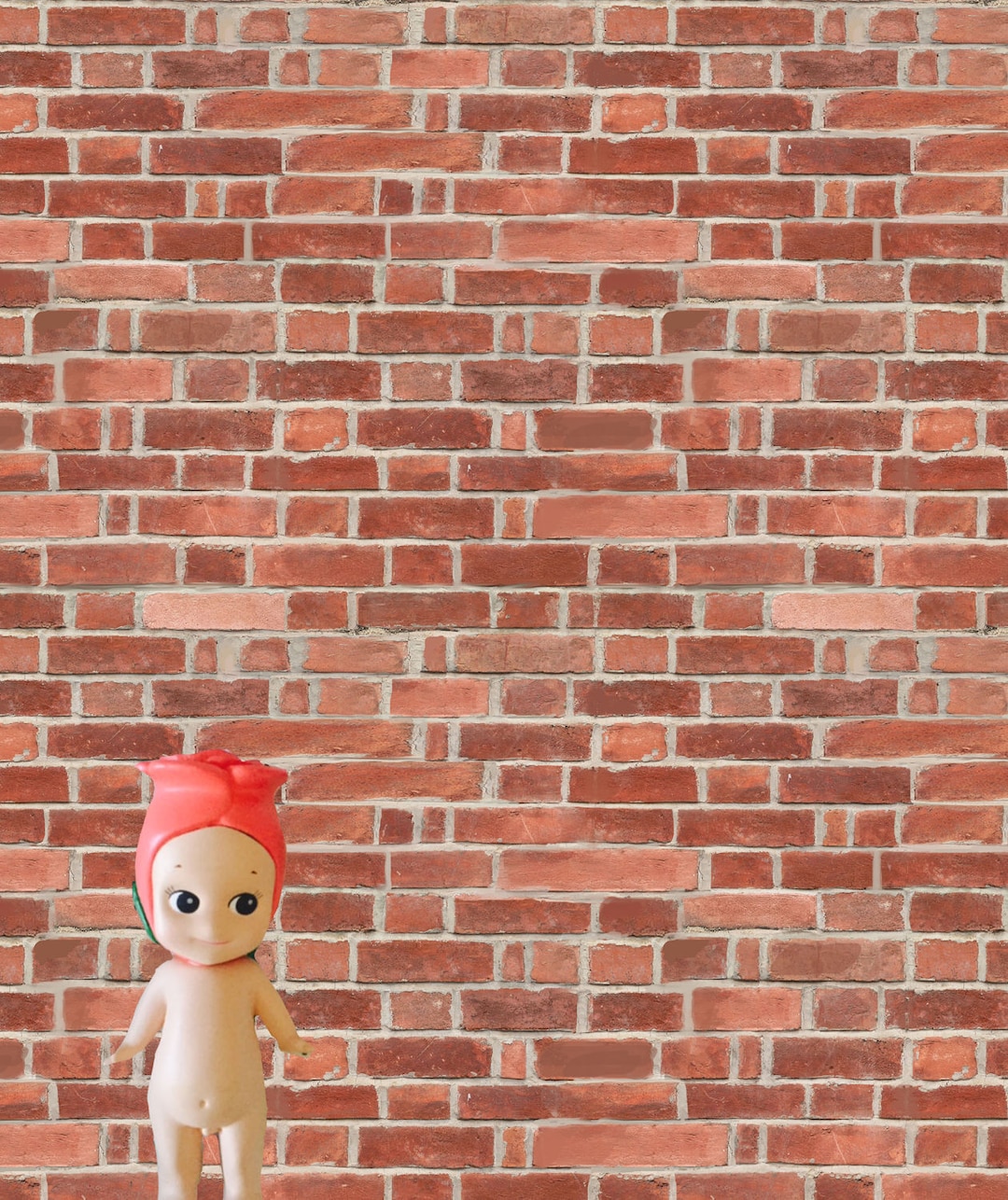 Rustic Bricks Dollhouse Wallpaper 1:12 Digital Download - Etsy