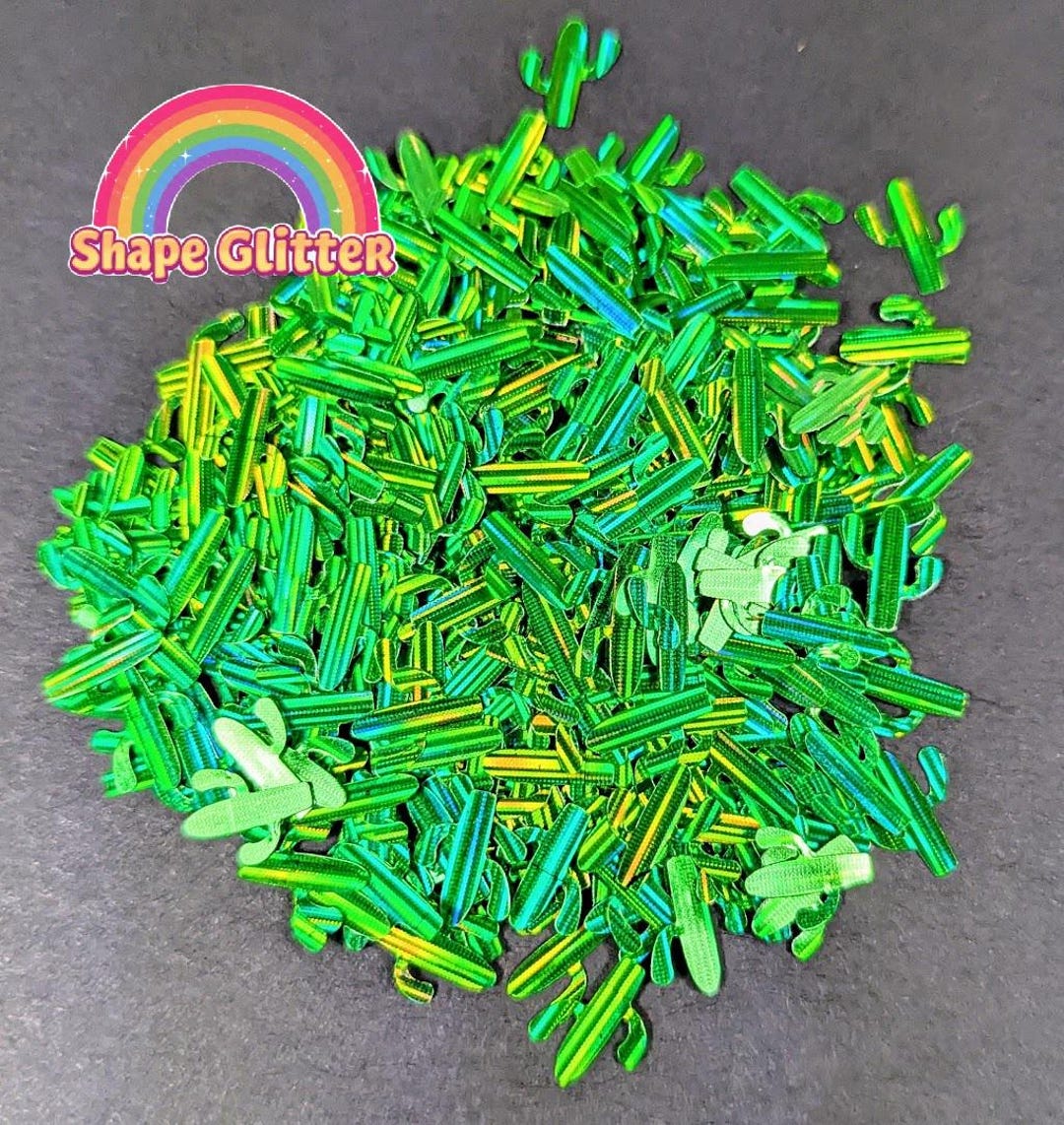 Saguaro Cactus Holographic Glitter, Resin & Craft Mix - Etsy