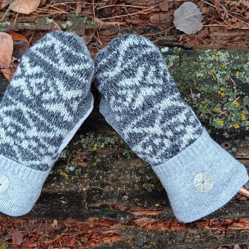 Upcycled Mittens - Etsy