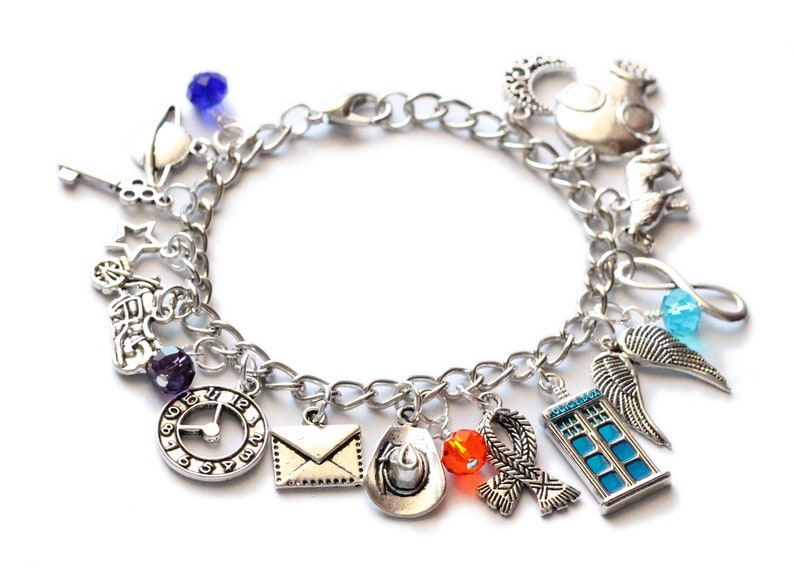 Doctor Who Charm Bracelet - Etsy
