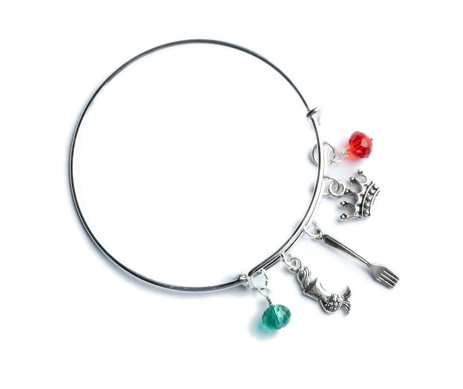 Little Mermaid Charm Bracelet | Etsy