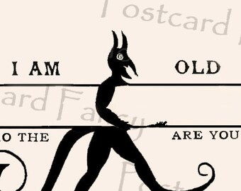 Devil Birthday Card - Etsy