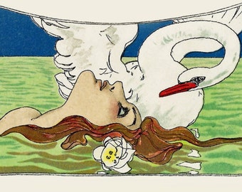 Floating Lady Art - Etsy