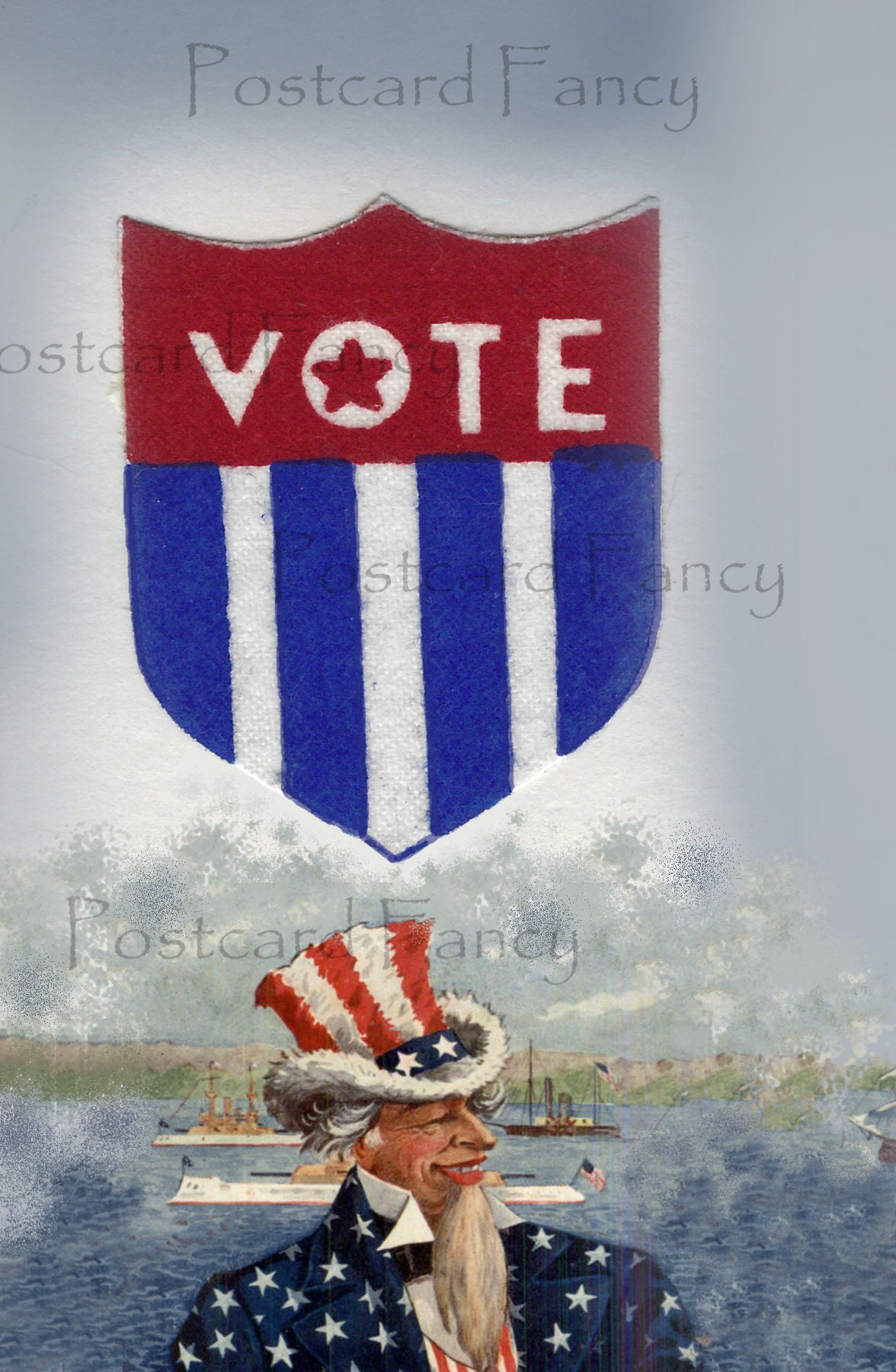 UNCLE SAM Says Vote, Instant DIGITAL Download, Vintage Clip Art - Etsy UK
