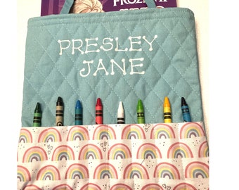 Crayon Coloring Book Holder - Etsy
