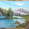 2x4 Ocean Sunrise Mini Painting by J. Mandrick - Etsy Canada
