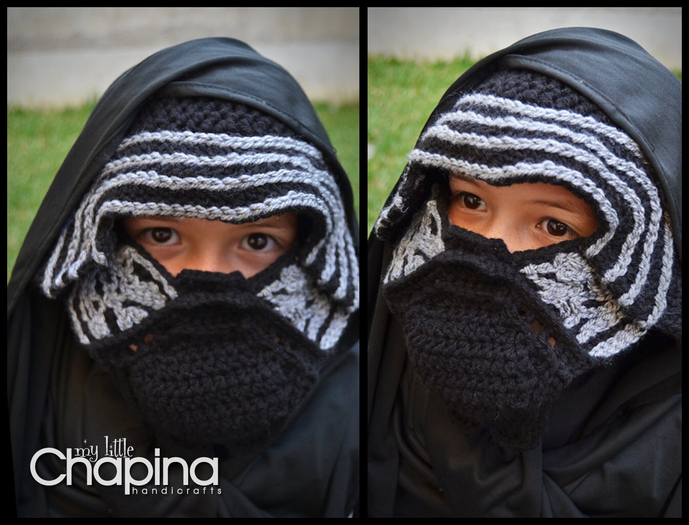 Kylo Ren Crochet Hat With Detachable Mask for Adults - Etsy