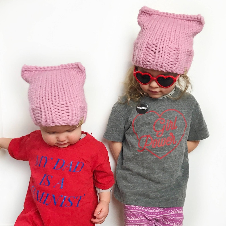 Kids Pussy Cat Hats Winter Hats Cat Hats Children's - Etsy