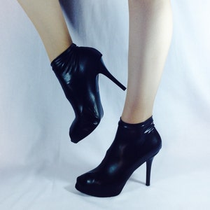 Stretch Ankle Bootlets. Many Colors. Shoe Covers. Handmade Original Go ...