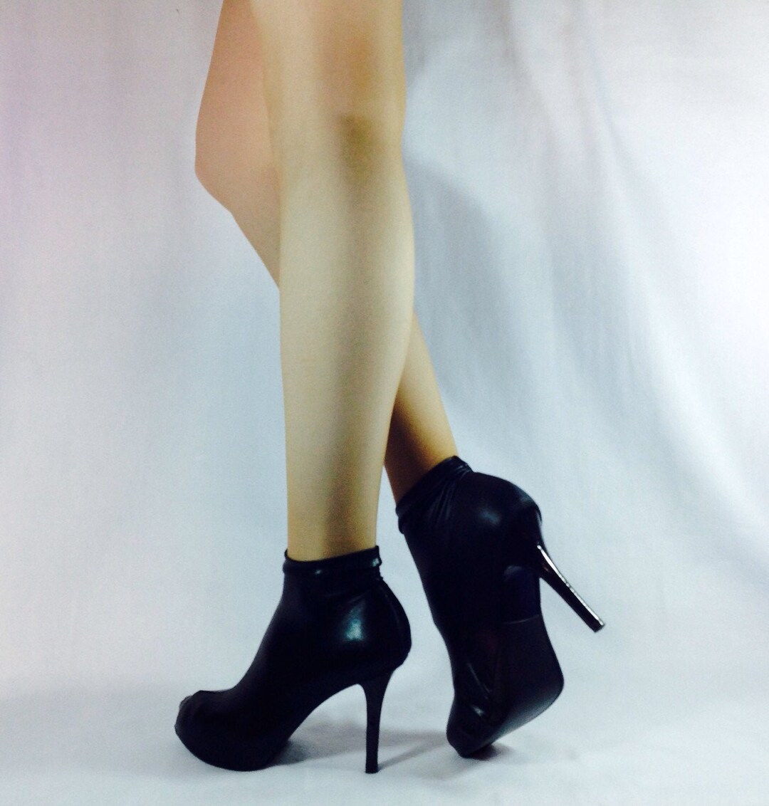 Stretch Ankle Bootlets. Many Colors. Shoe Covers. Handmade Original Go ...