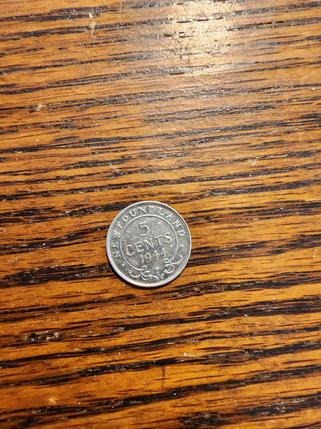 1944 C Newfoundland 5 Cent SILVER AU - Etsy