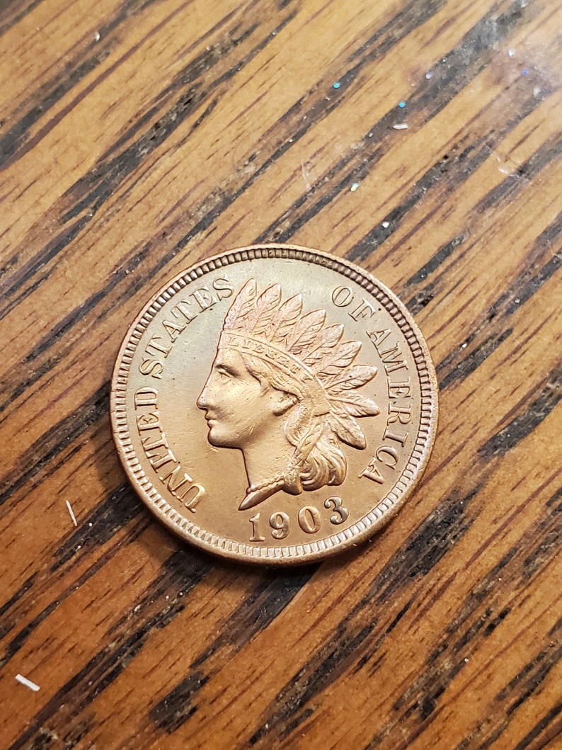 1903 Indian Head Mint State - Etsy