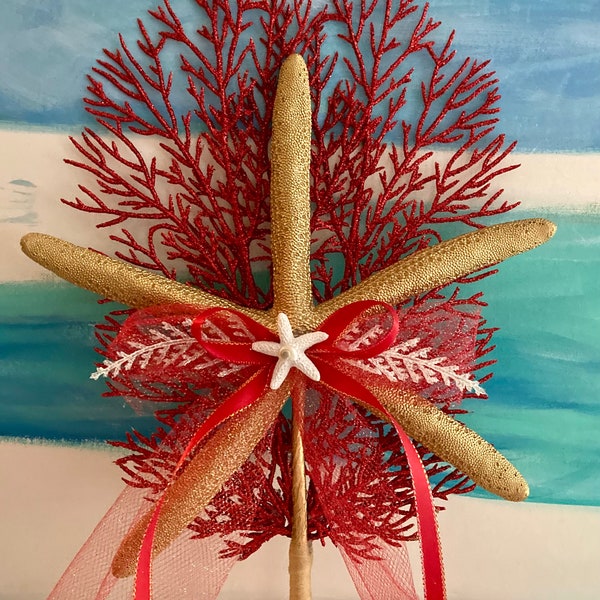 Starfish Tree Topper - Etsy