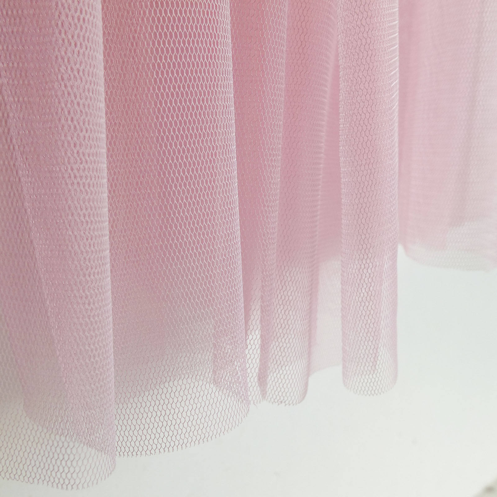 Pastel Pink Soft Tulle Veiling Fabric 150cm wide Sold by | Etsy