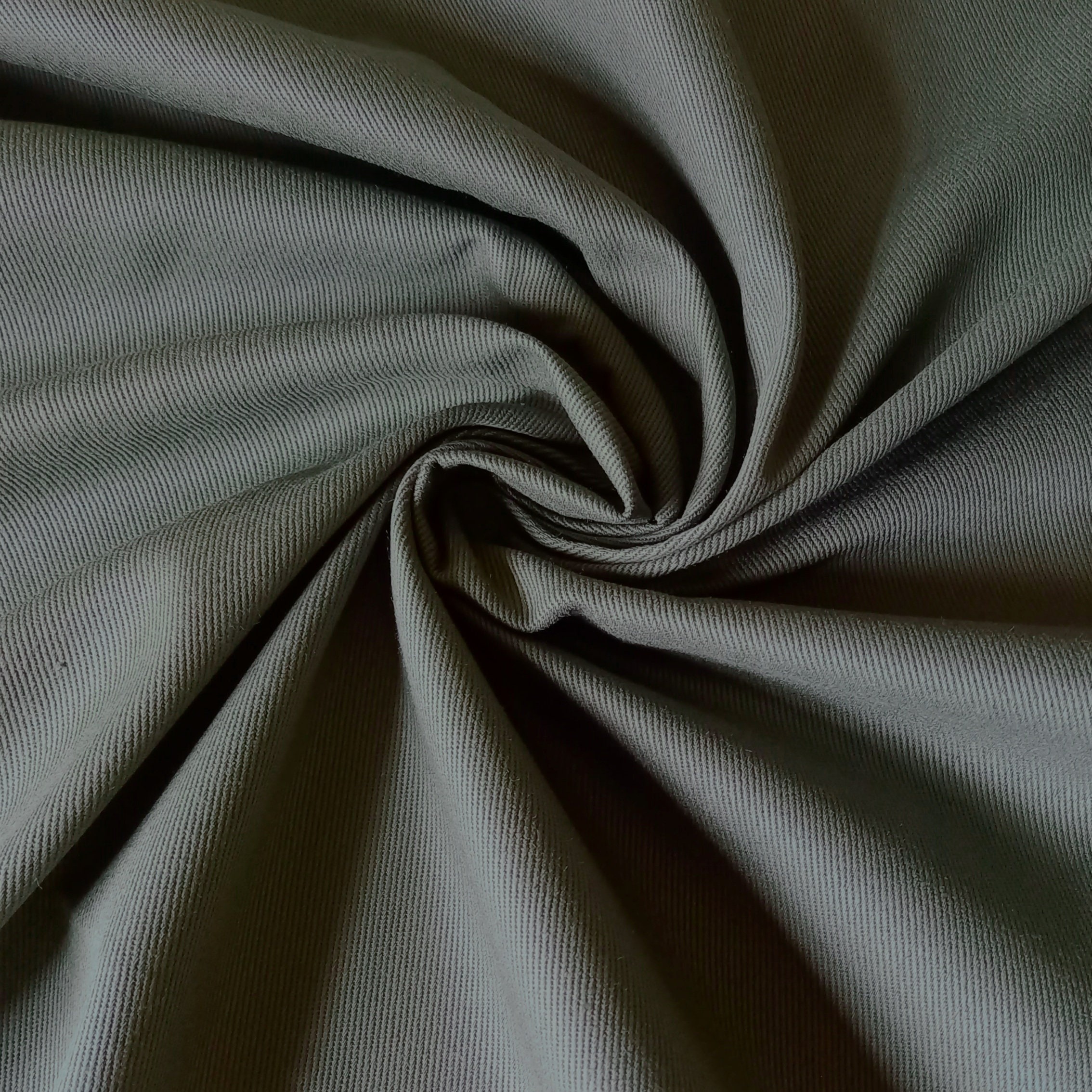 Khaki Heavy Woven Fabric 100% Cotton Twill 150cm Wide | Etsy