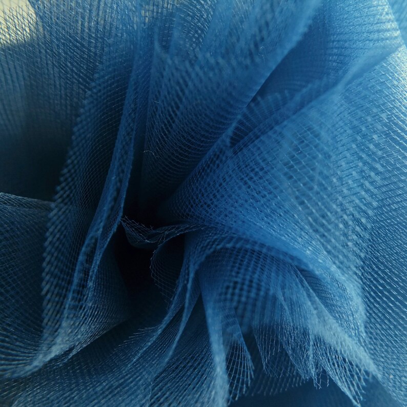 Navy Dark Blue Fine Tulle Fabric 300cm Wide Sold by the - Etsy
