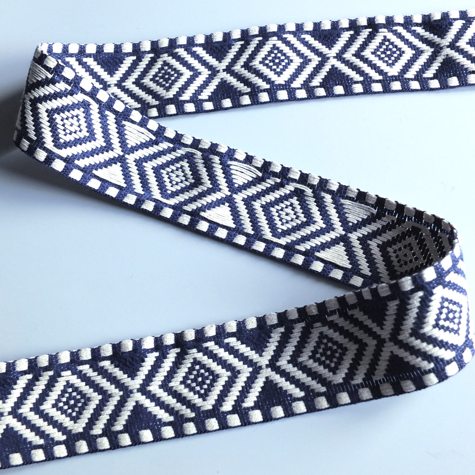 Two Tone Jacquard Woven Fashion Trim 36mm Wide 1 1/2 - Etsy UK