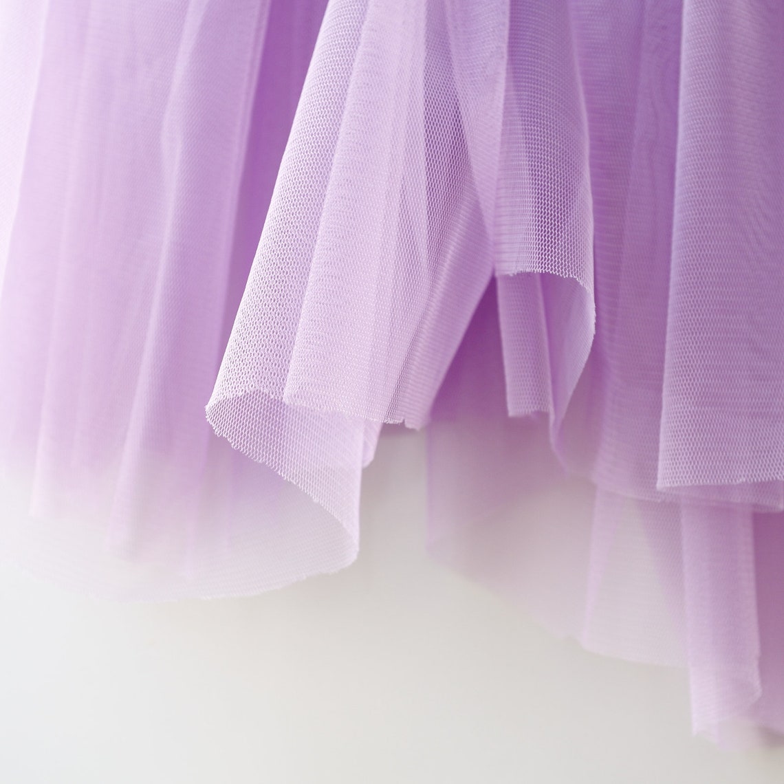 Lilac Pastel Purple Soft Tulle Veiling Fabric 150cm Wide - Sold by the ...