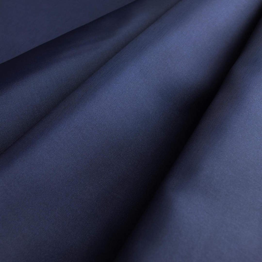 Navy Blue Anti Static Dress Lining Fabric 150cm Wide - Sold by the ...