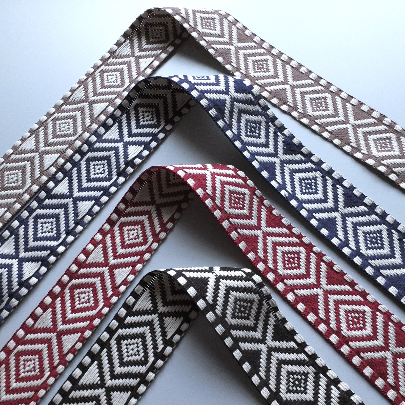 Two Tone Jacquard Woven Fashion Trim 36mm Wide 1 1/2 - Etsy UK