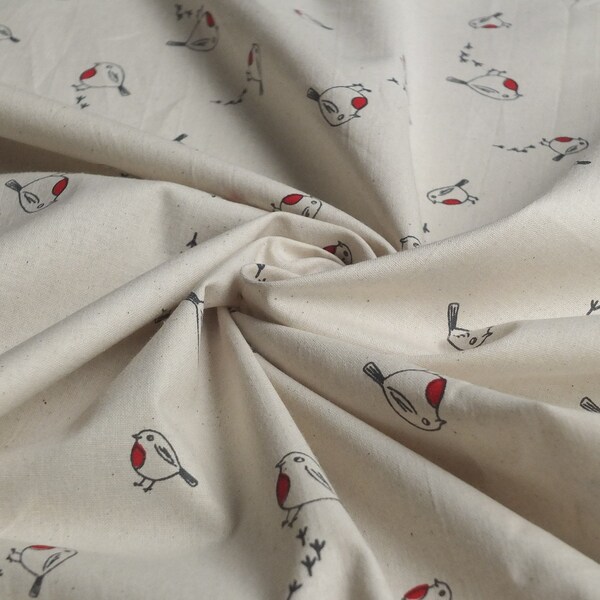 Robin Fabric - Etsy UK