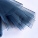 French Navy Blue Fine Tulle Fabric 300cm Wide - Sold by the Metre - Net ...