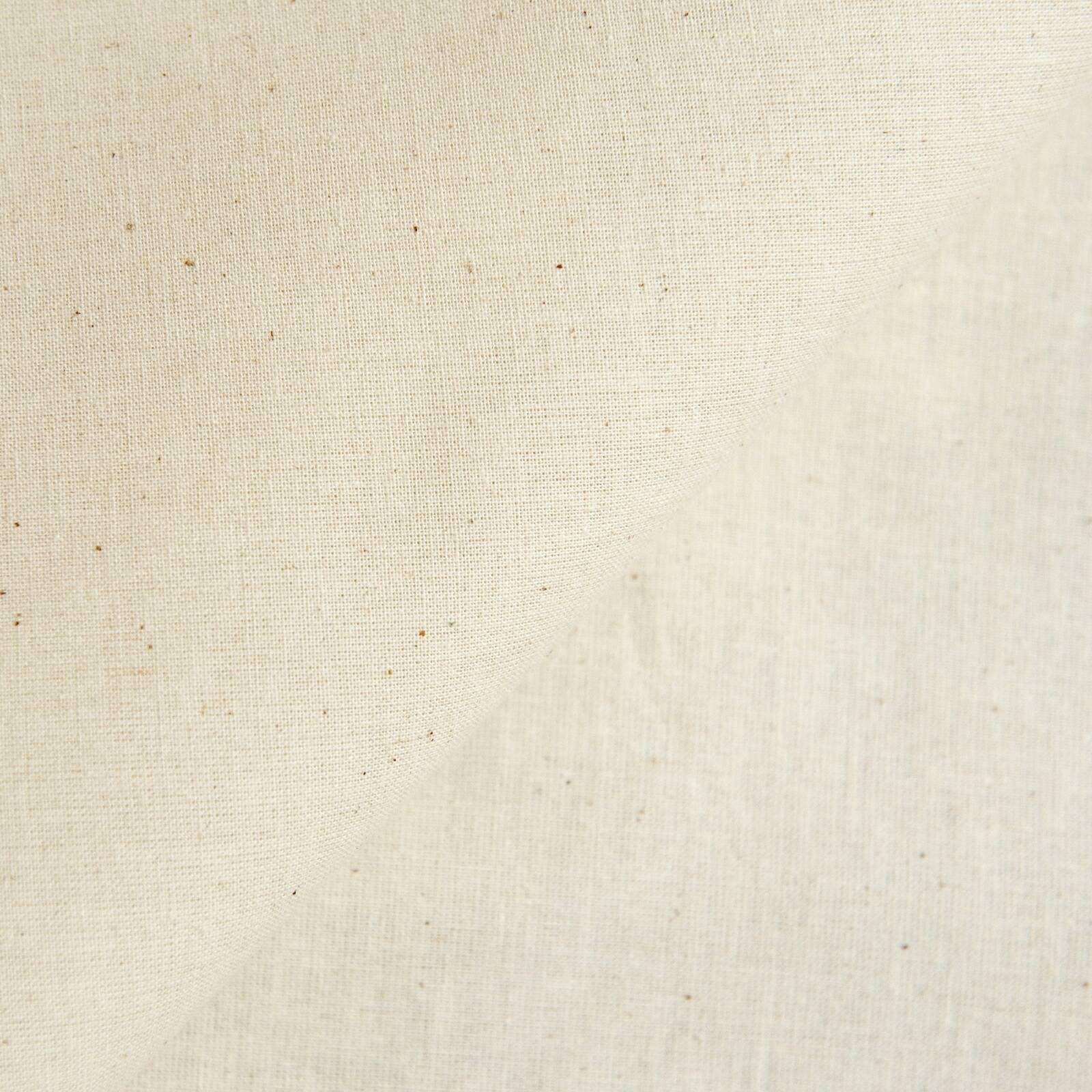Calico 100% Cotton Plain Woven Natural Fabric Cream by the - Etsy