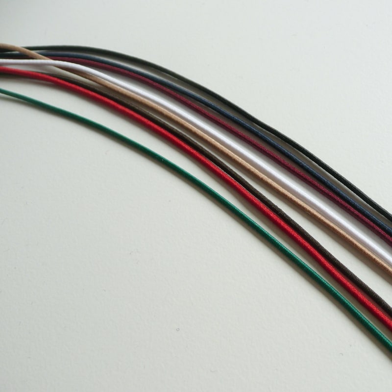 Red Elastic Bead String - Etsy UK