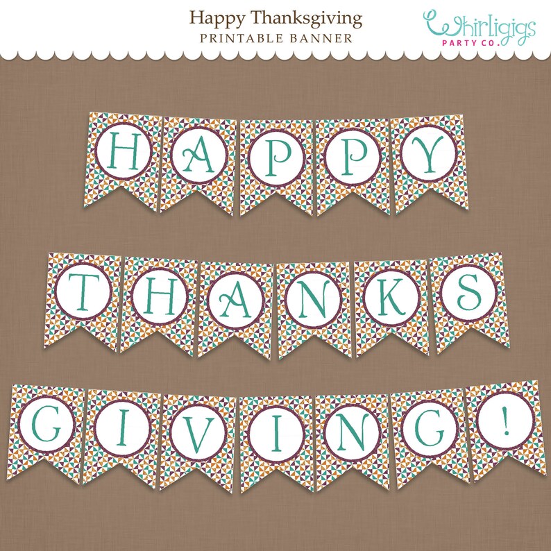 Blessed Banner Template - Printable Banner - Editable PDF File - a DIY ...