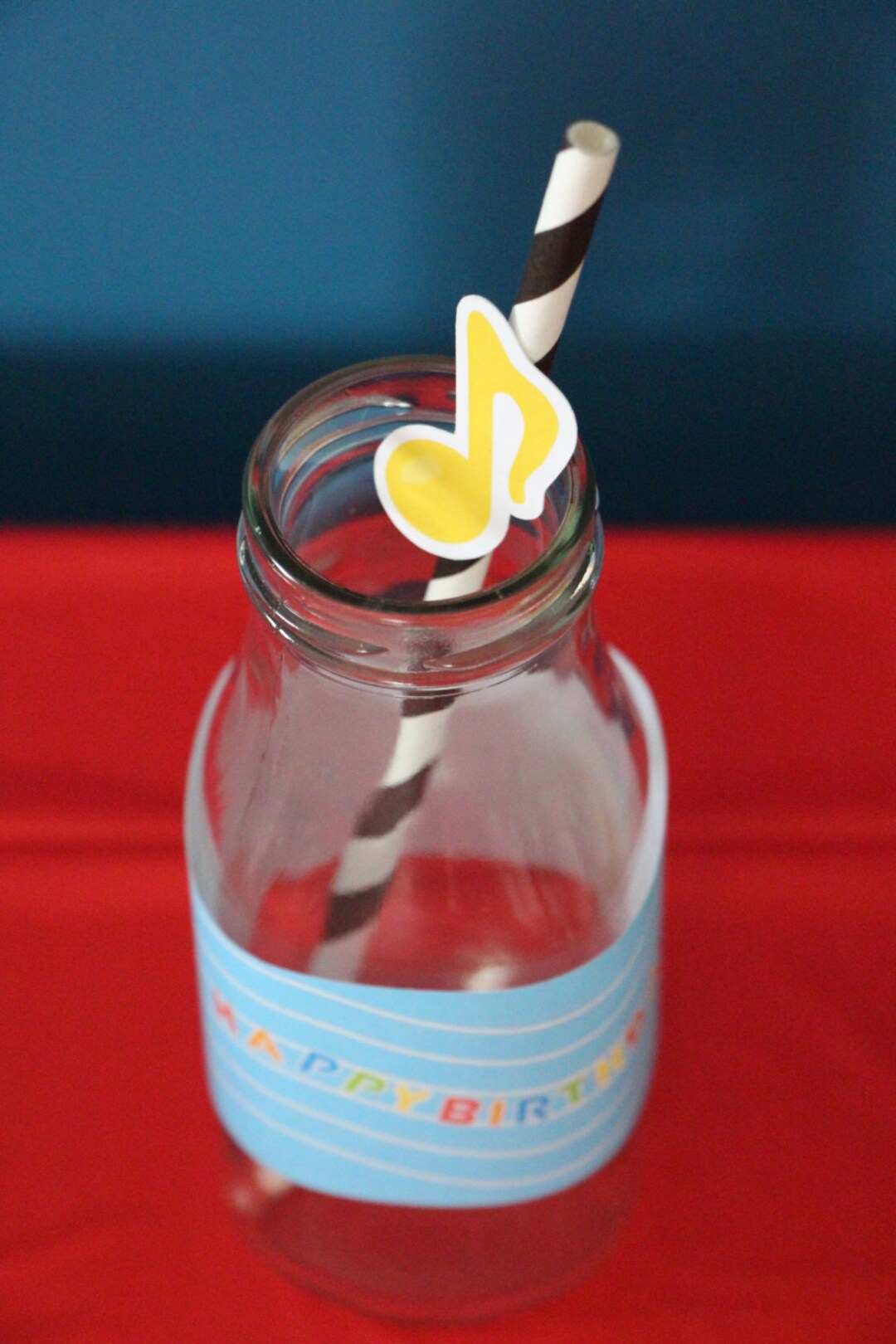 Music Straws 20 Music Note Straws Music Party or Recital Straws - Etsy