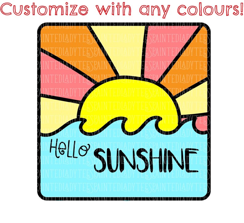 Sunshine Svg, Hello Sunshine Svg, Summer Svg, Sayings Svg, Sunshine ...