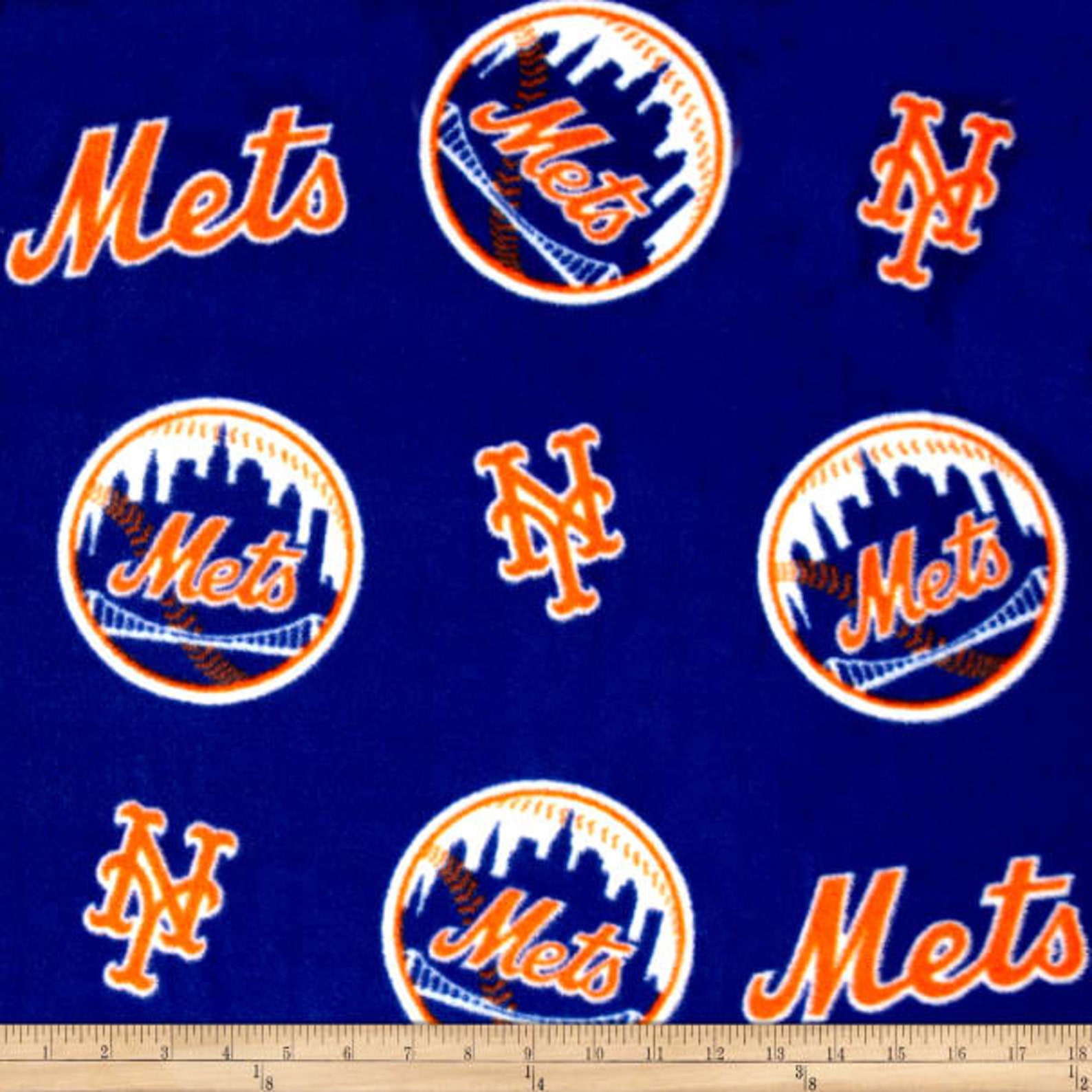 New York Mets Baby Lovey NY Mets Blue and Orange Fleece and - Etsy UK