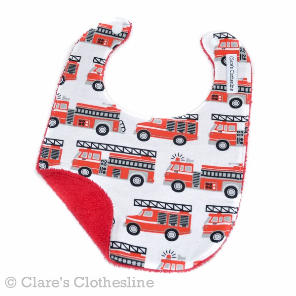 Firefighter Bib - Etsy