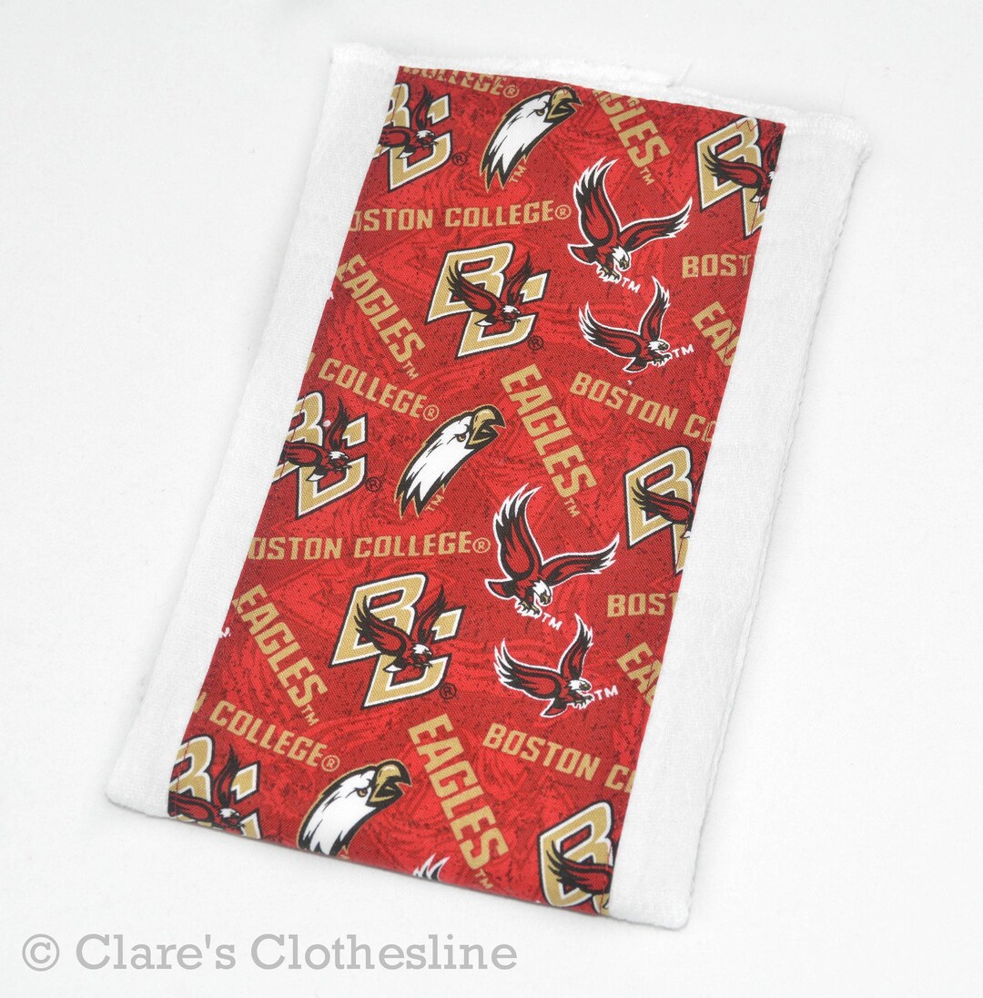 Boston College Burp Cloth: BC Eagles Baby Gift, Cotton Burp Rag - Etsy