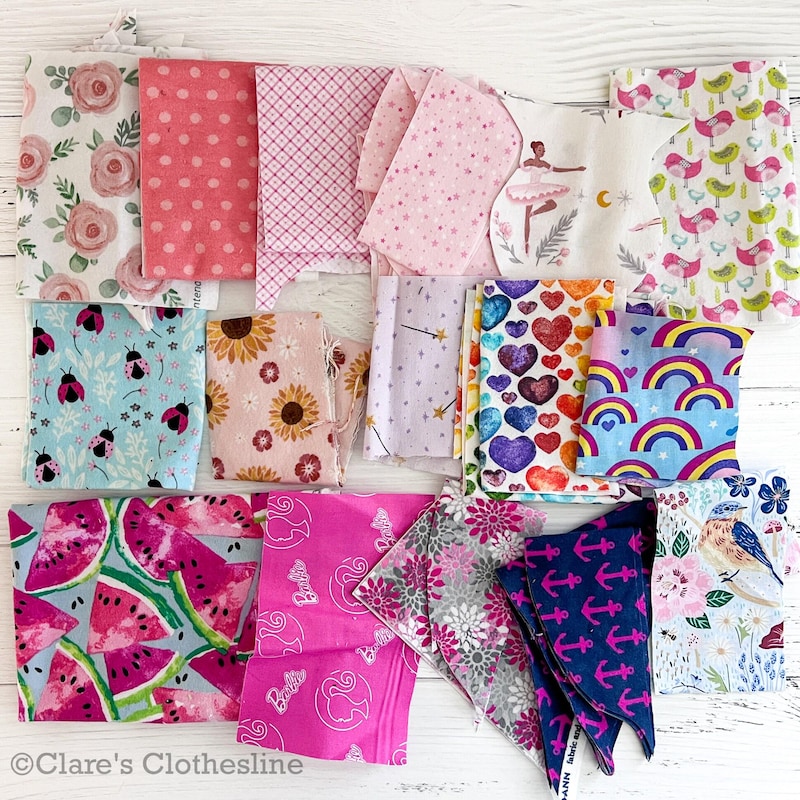 Girly Fabric - Etsy