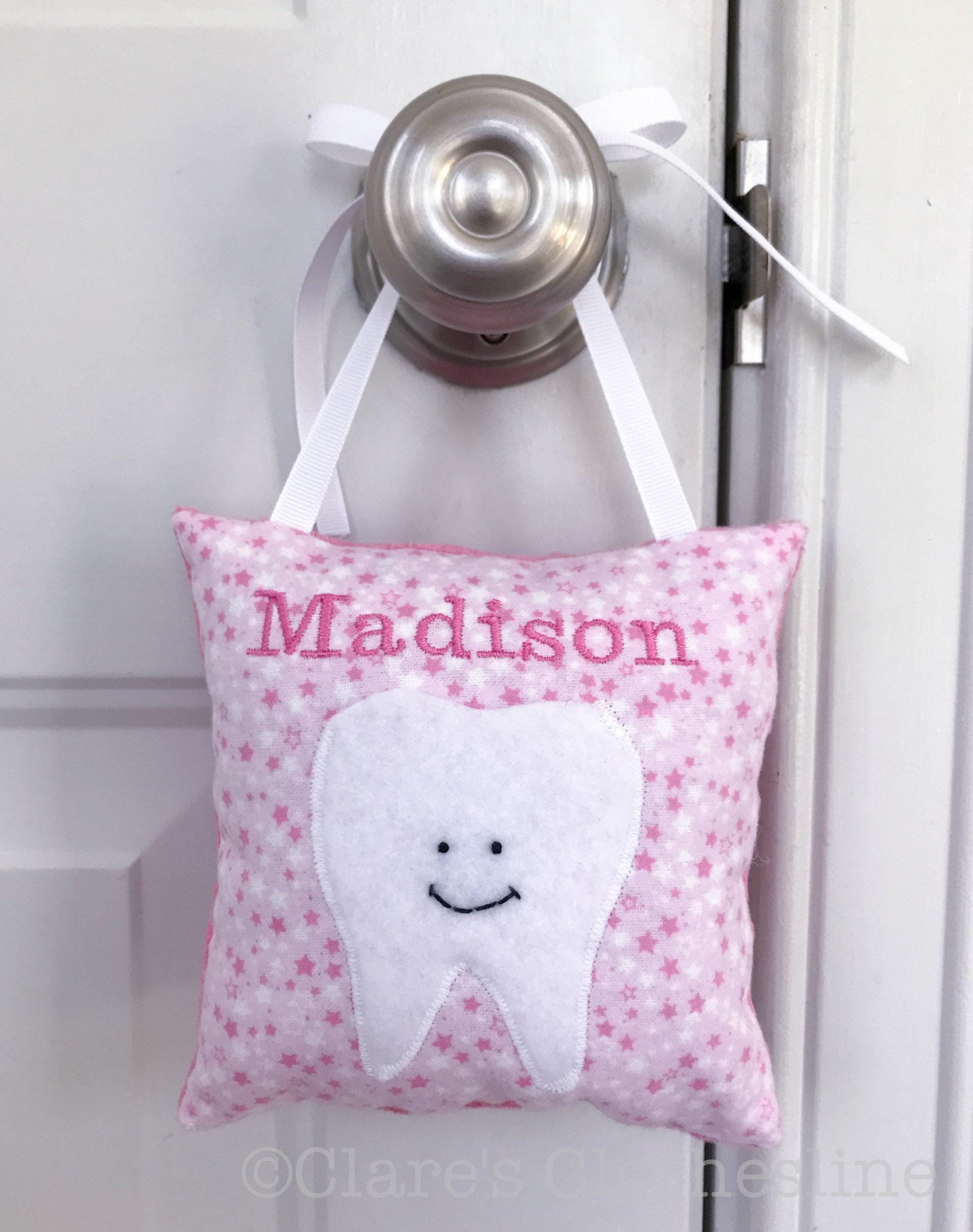 Personalized Tooth Fairy Pillow: Custom Hanging Tooth Pillow With ...