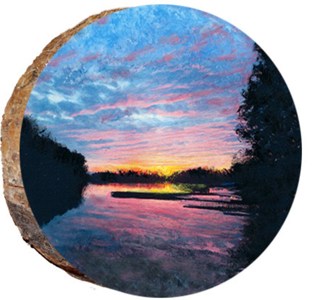 High Rock Lake Sunset - DCP348 - Etsy