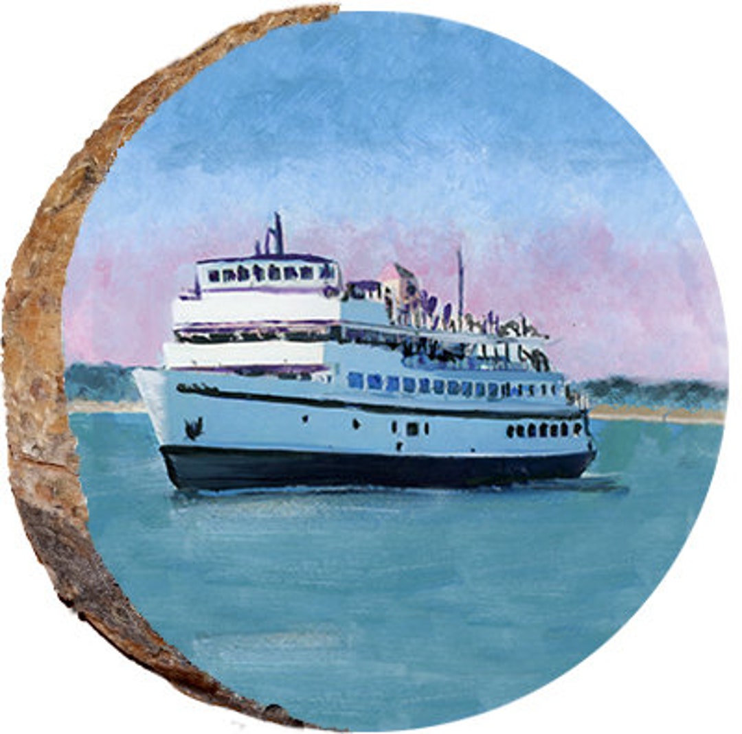 Block Island Ferry Rhode Island DCW164 - Etsy