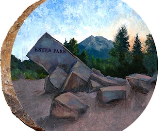 Rocky Mountain National Park Entrance Sign SCP004 - Etsy