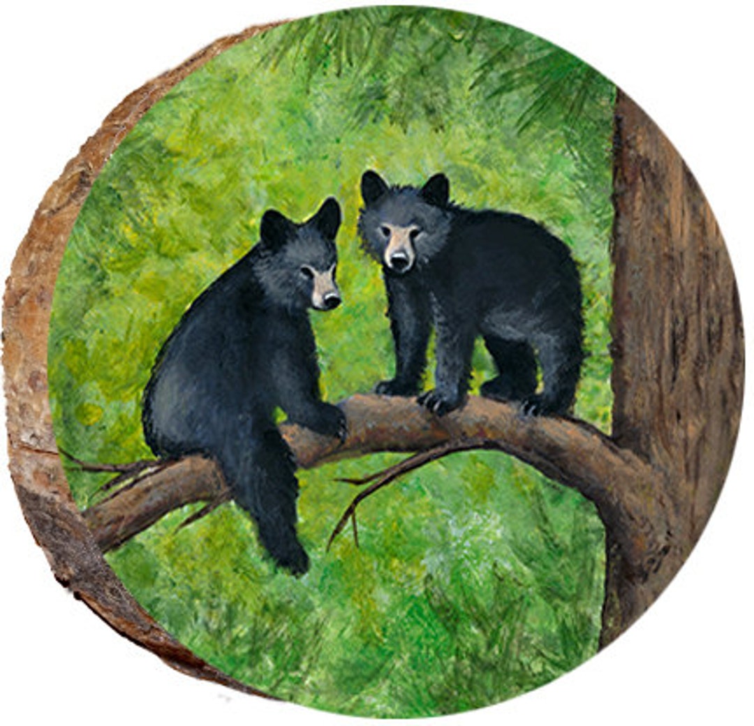 Two Bears Out on A Limb - DAB148 - Etsy